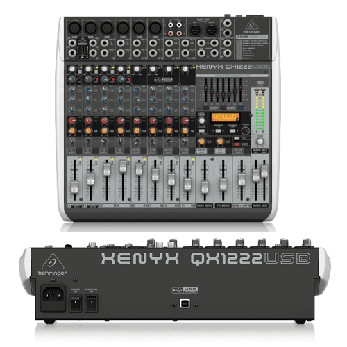 Behringer Xenyx QX1222USB | Playback | Sonido e Iluminación Profesional